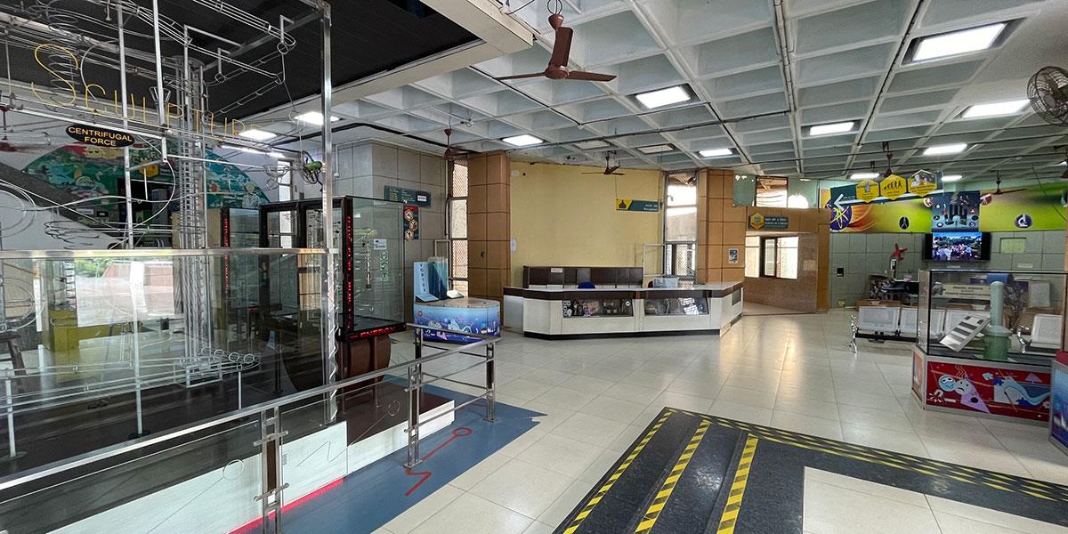 Reception Hall – Nehru Science Centre, Mumbai