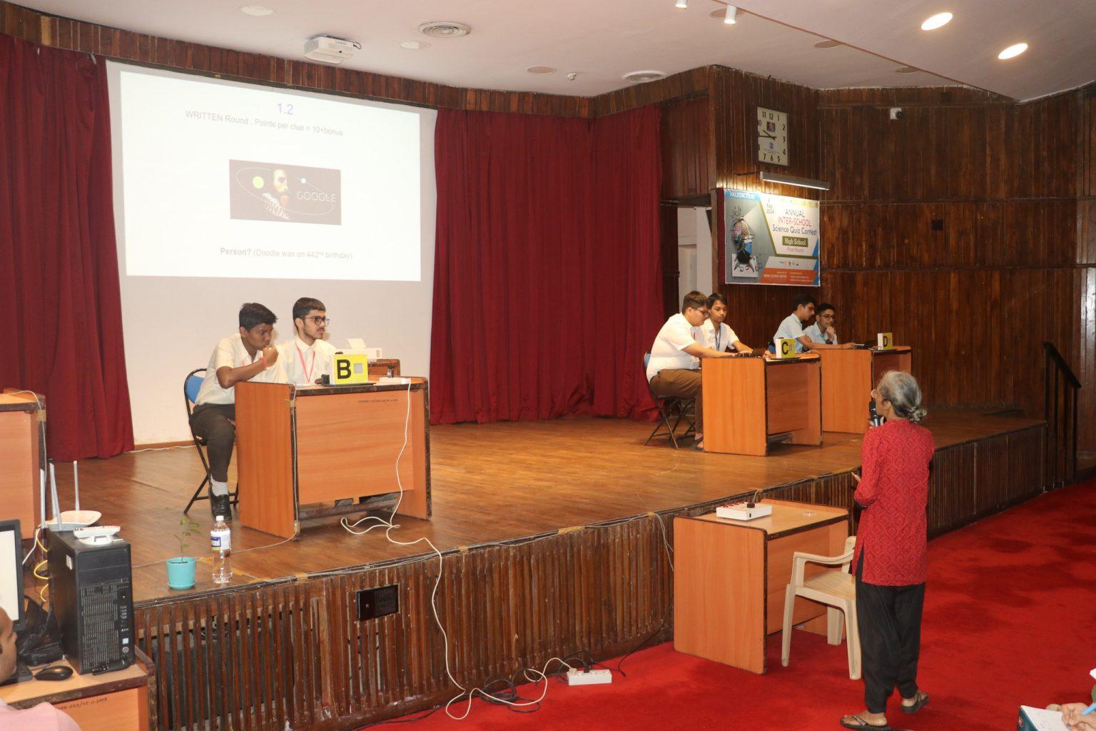 Interschool Science Quiz Contest – Nehru Science Centre, Mumbai