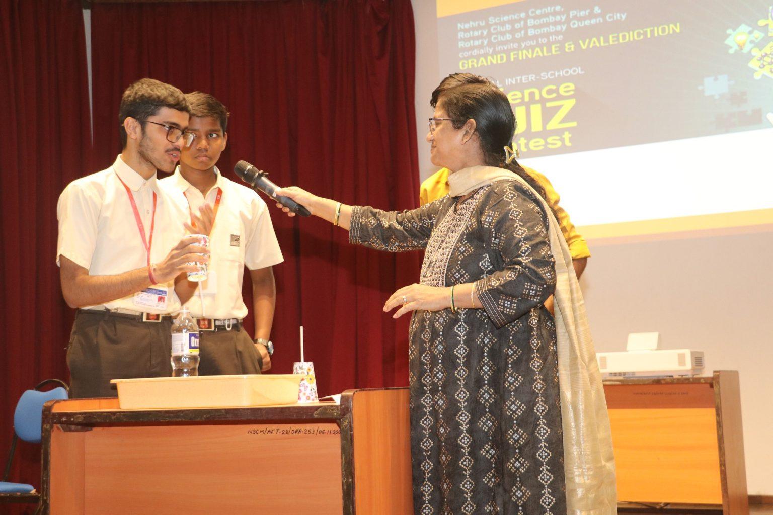 Interschool Science Quiz Contest – Nehru Science Centre, Mumbai